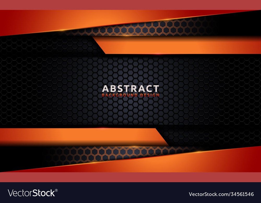 Modern tech background with overlap layer design Vector Image