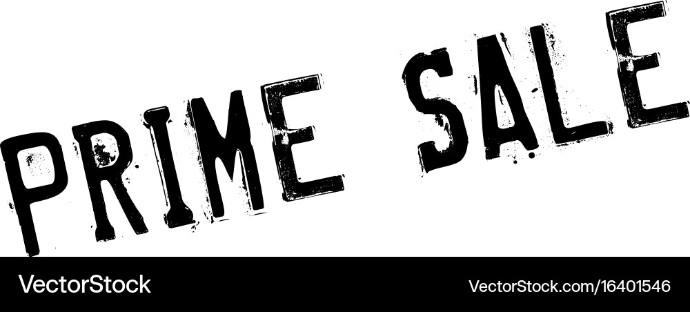 Prime sale rubber stamp Royalty Free Vector Image