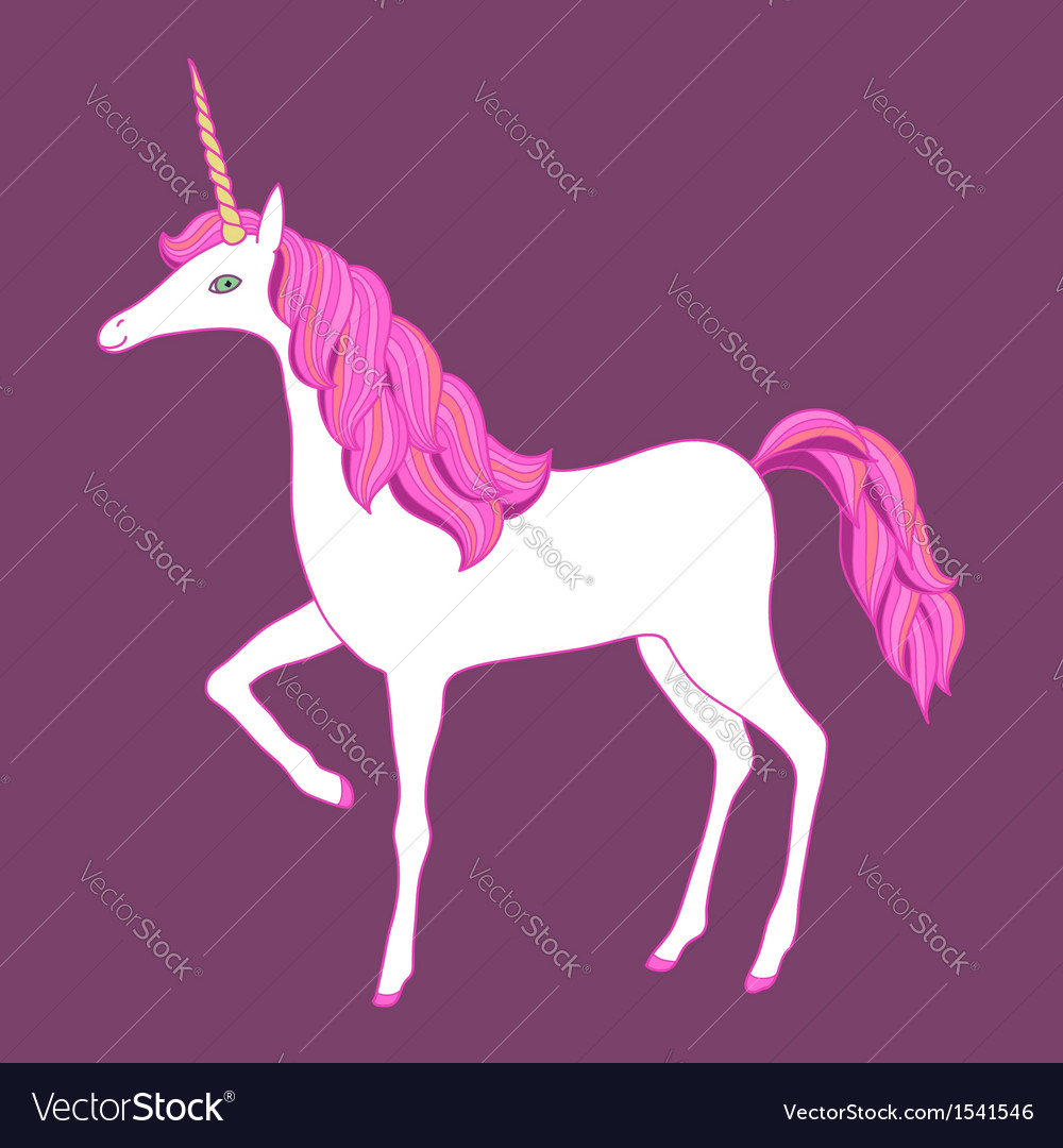 Unicorn Royalty Free Vector Image - VectorStock Unicorn Royalty Free Vector Image - VectorStock