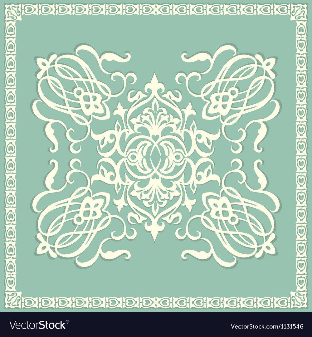 Vintage pattern Royalty Free Vector Image - VectorStock