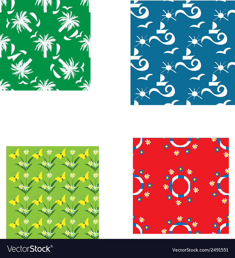 Sailor pattern Royalty Free Vector Image - VectorStock