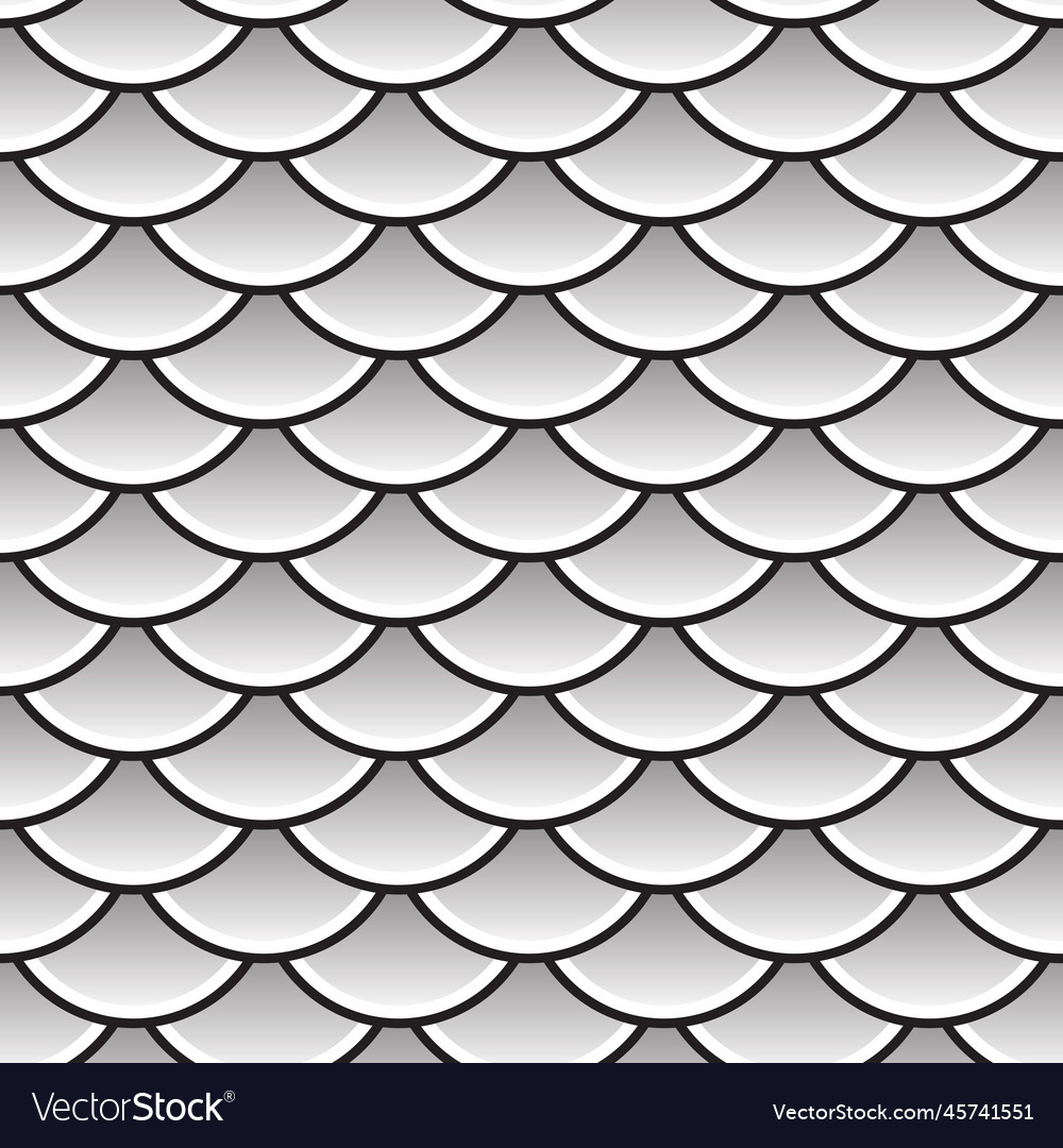 Seamless pattern abstract scales simple Royalty Free Vector