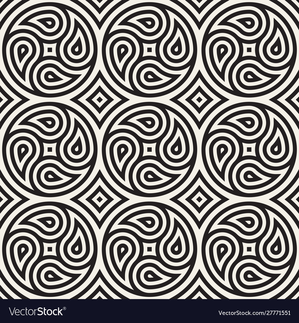 Seamless pattern geometric background Royalty Free Vector