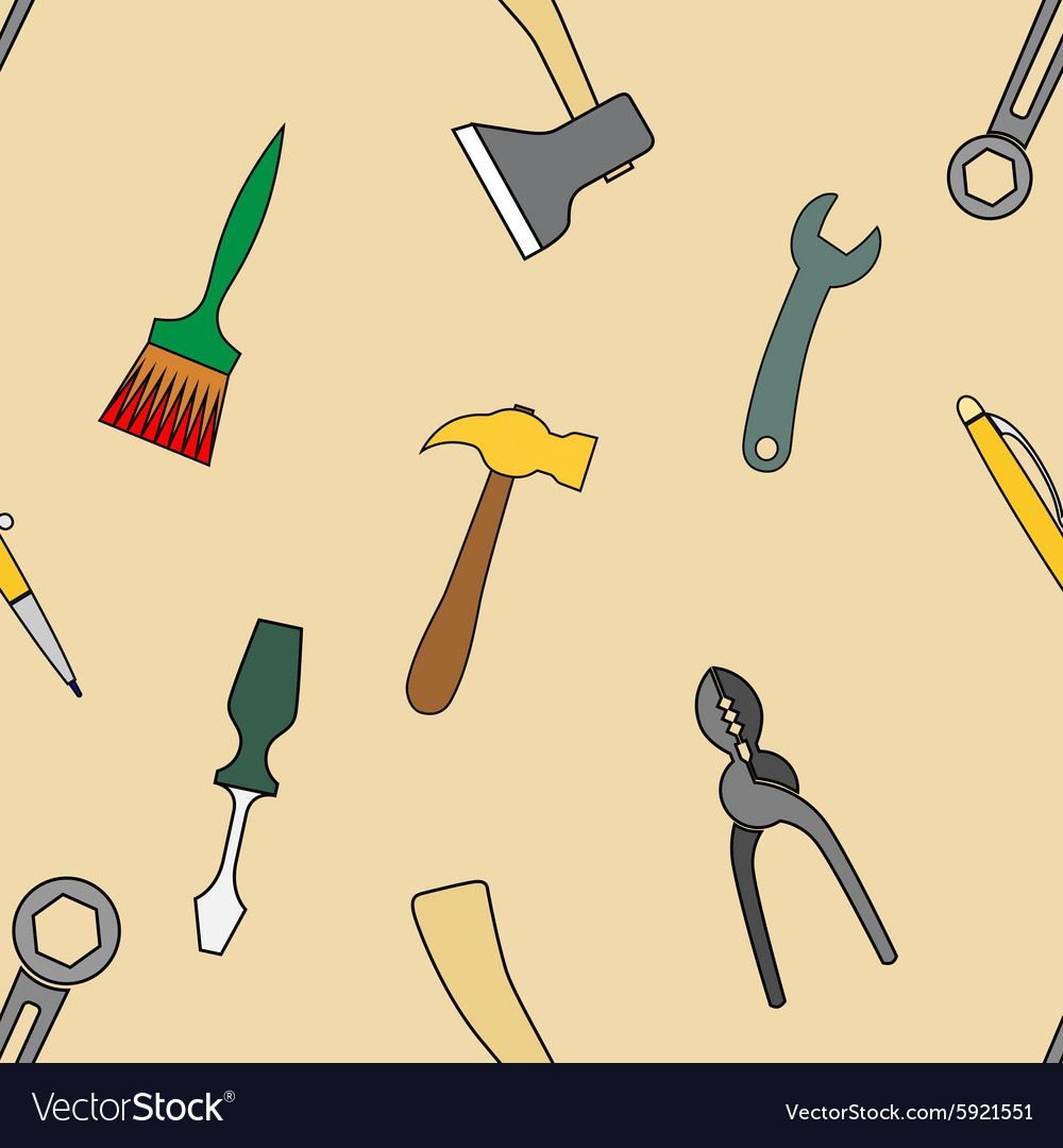 Working tools Royalty Free Vector Image - VectorStock
