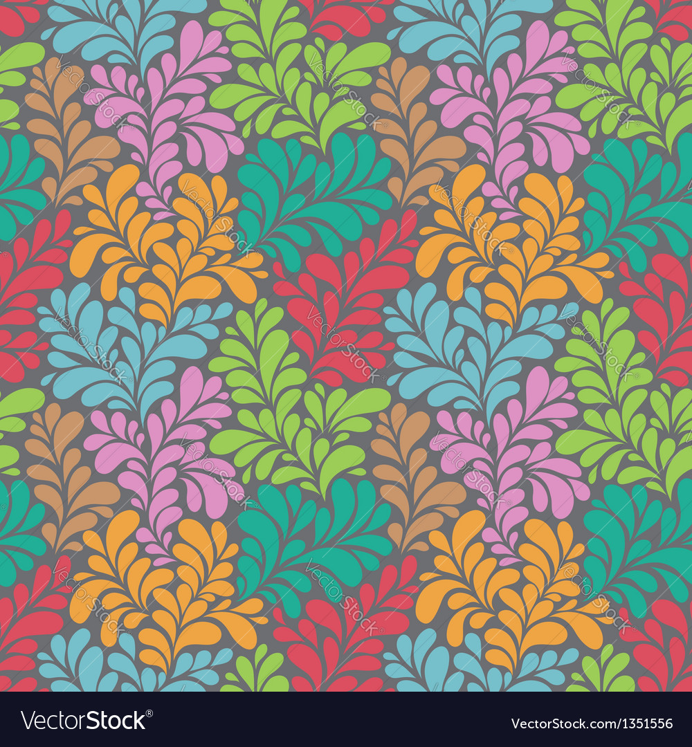 Colorful abstract seamless pattern Royalty Free Vector Image