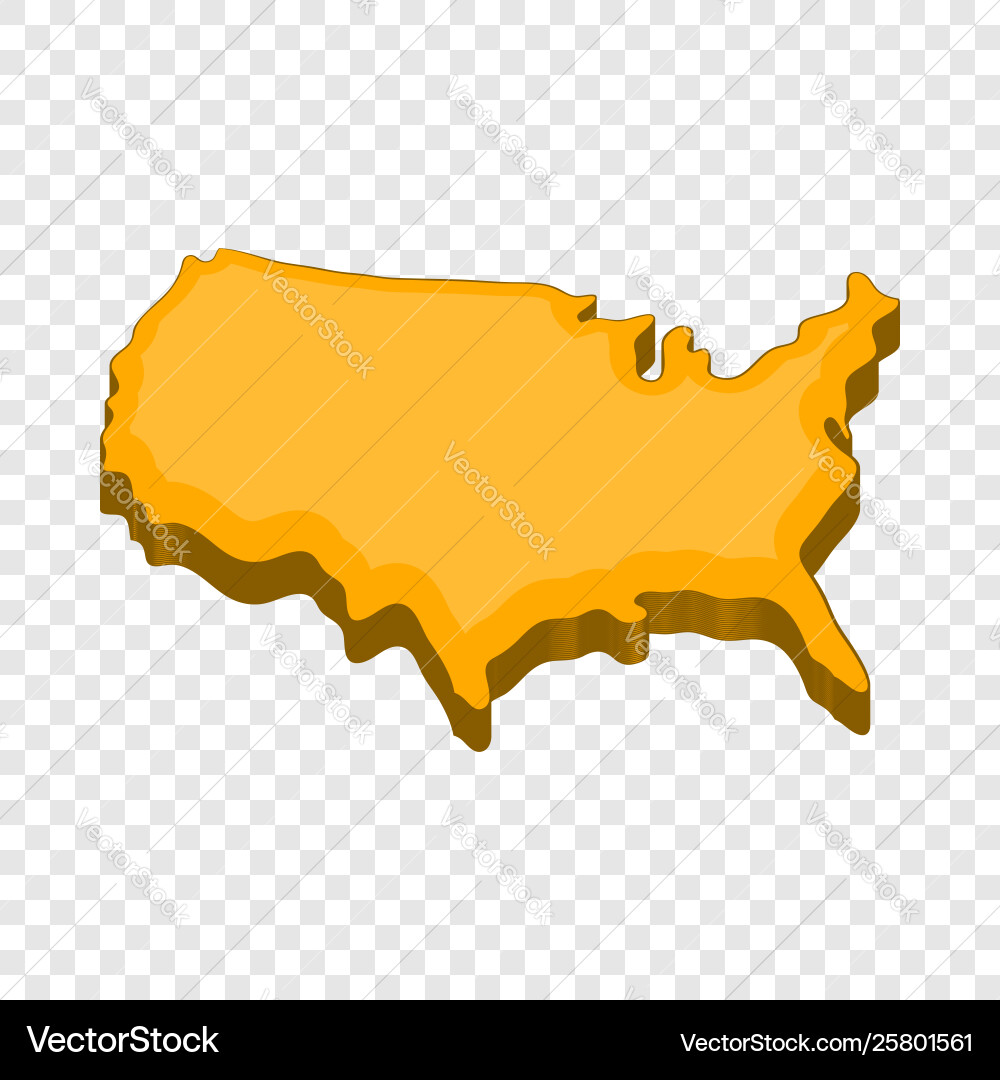 American icon cartoon style Royalty Free Vector Image