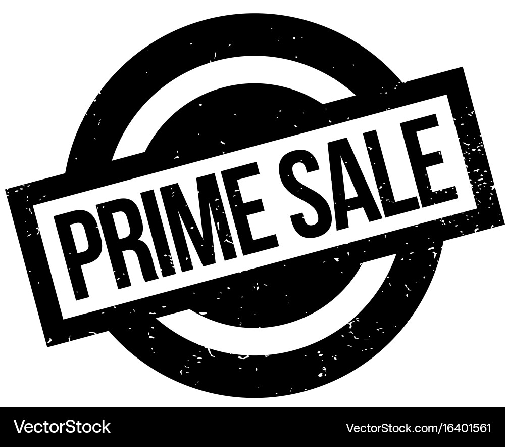 Prime sale rubber stamp Royalty Free Vector Image