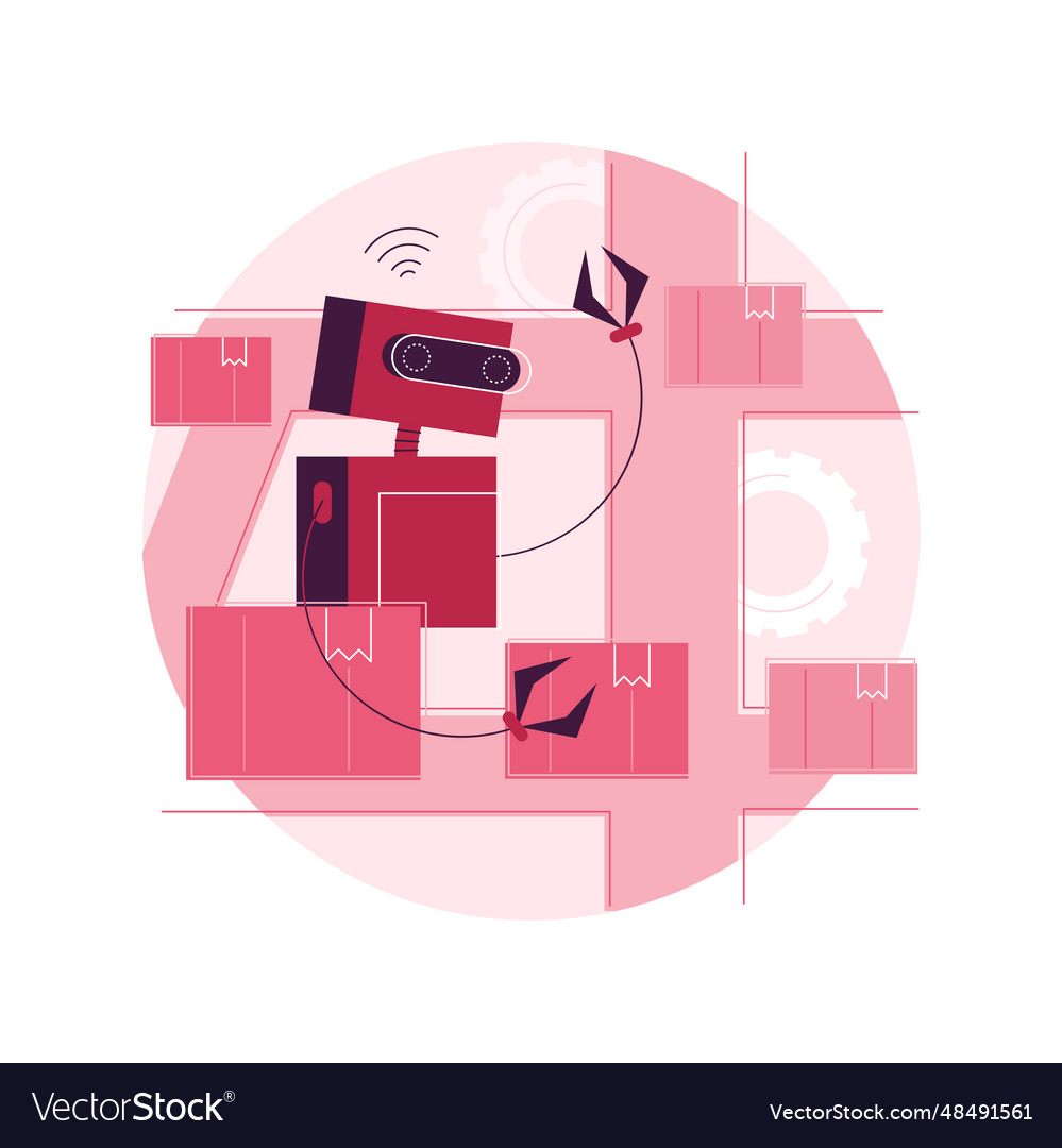 Sortation systems abstract concept Royalty Free Vector Image Sortation systems abstract concept Royalty Free Vector Image