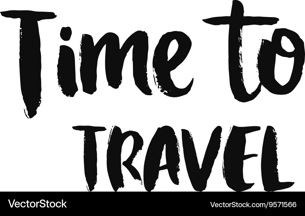 Hand drawn lettering Royalty Free Vector Image