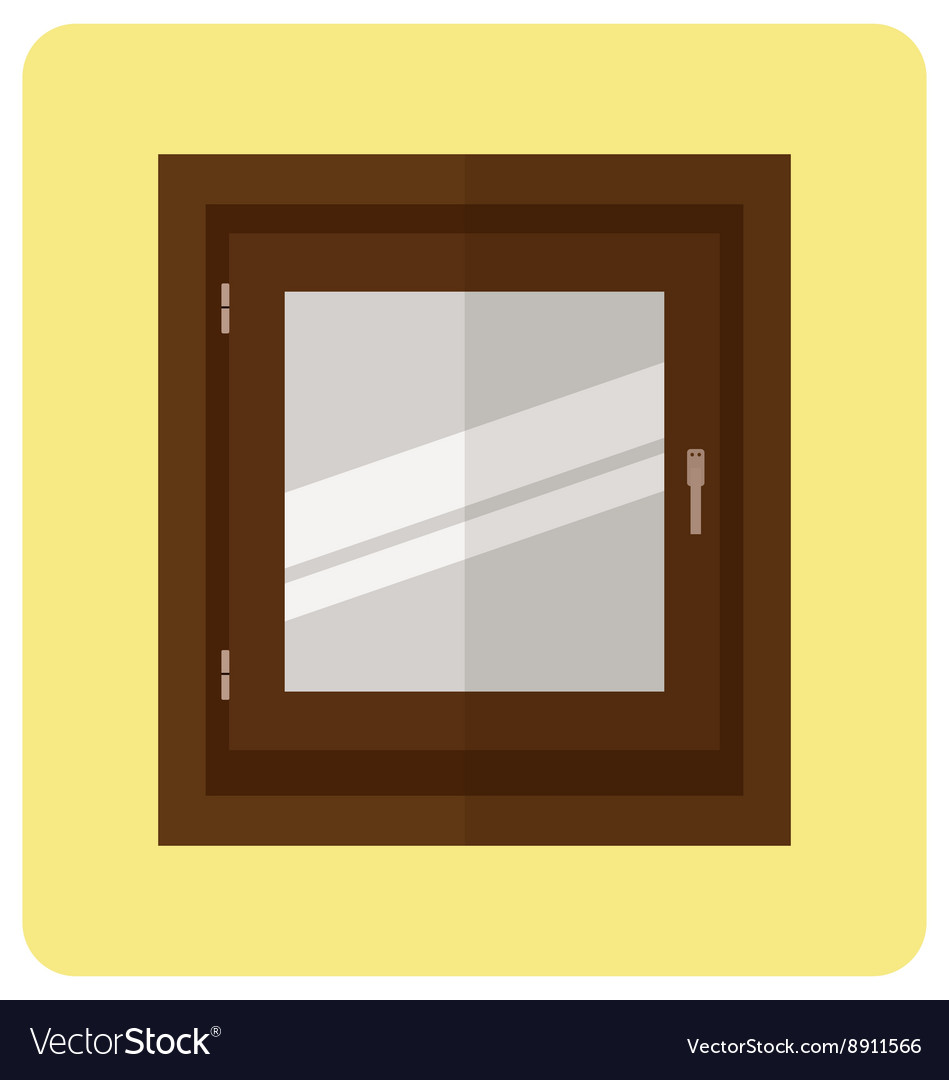 Windowflat icon closed window Royalty Free Vector Image