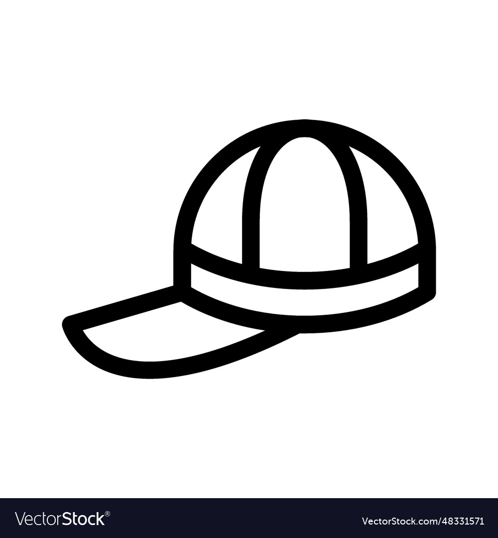 Cap icon Royalty Free Vector Image - VectorStock
