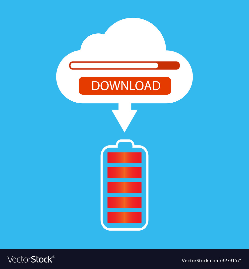Network configuration cloud computing technology Vector Image
