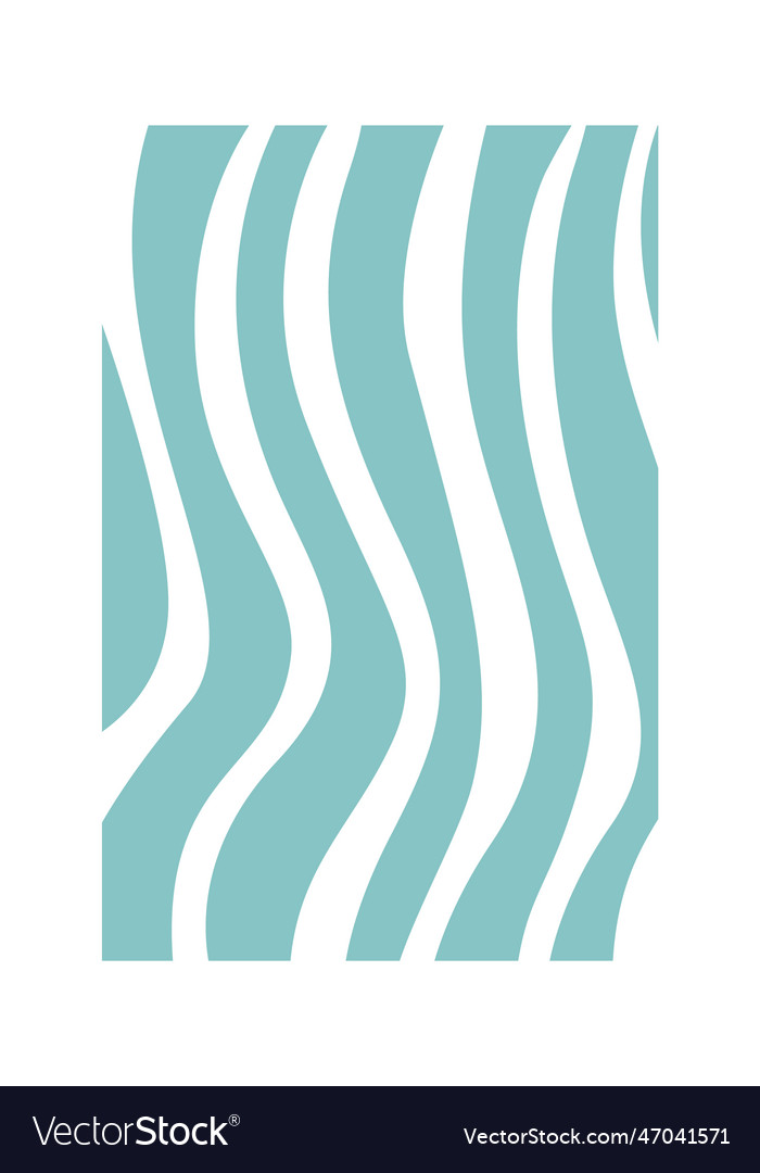 Waves rectangle pattern Royalty Free Vector Image