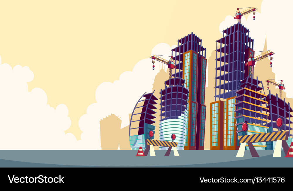 Cartoon of the process Royalty Free Vector Image