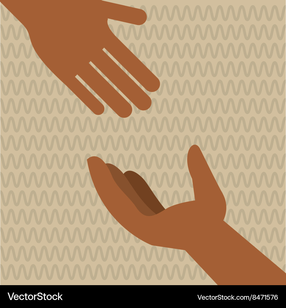 Help and support editable Royalty Free Vector Image