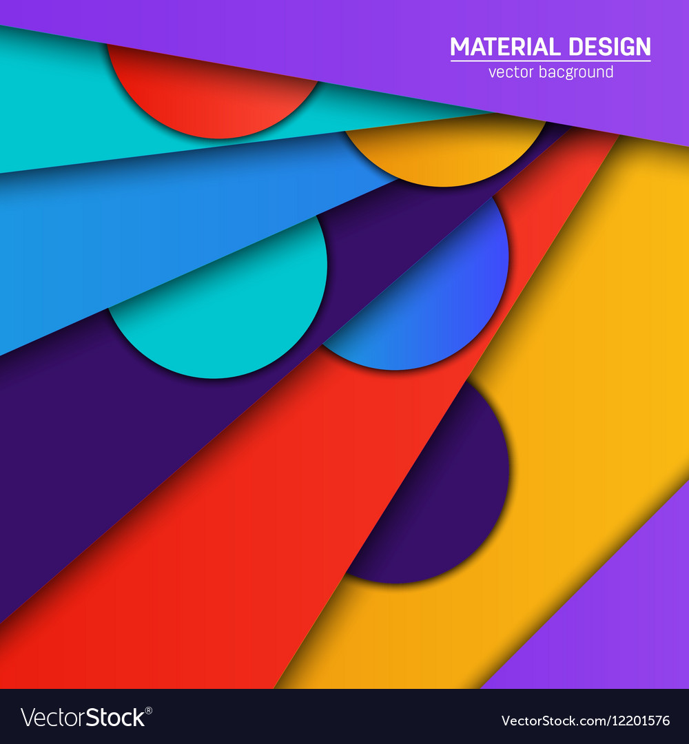 Material design background abstract Royalty Free Vector