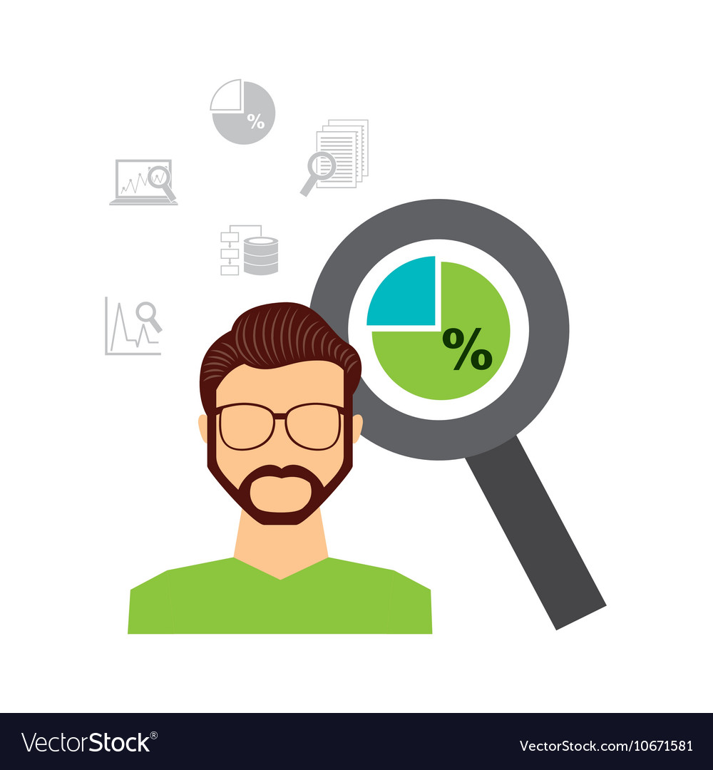 Big data management icons Royalty Free Vector Image Big data management icons Royalty Free Vector Image