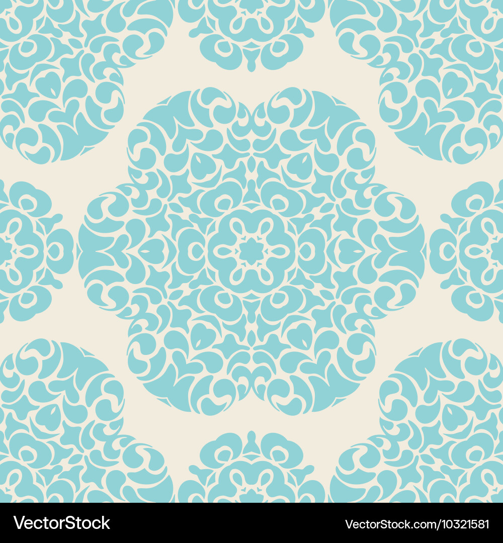Vintage seamless ornamental design Royalty Free Vector Image