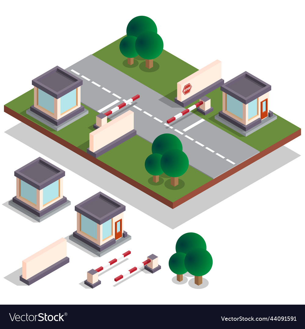 Checkpoint Royalty Free Vector Image - VectorStock