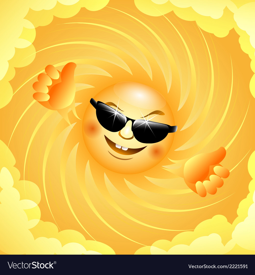 Sun Royalty Free Vector Image - VectorStock
