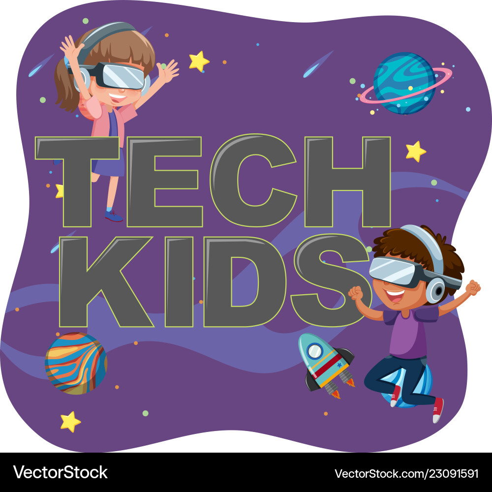 Teach kids icon with character Royalty Free Vector Image