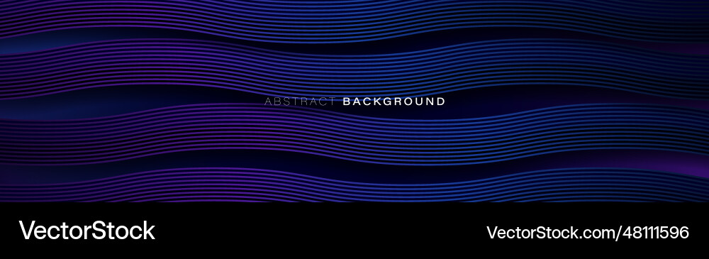 Blue and purple abstract background with glowing Vector Image