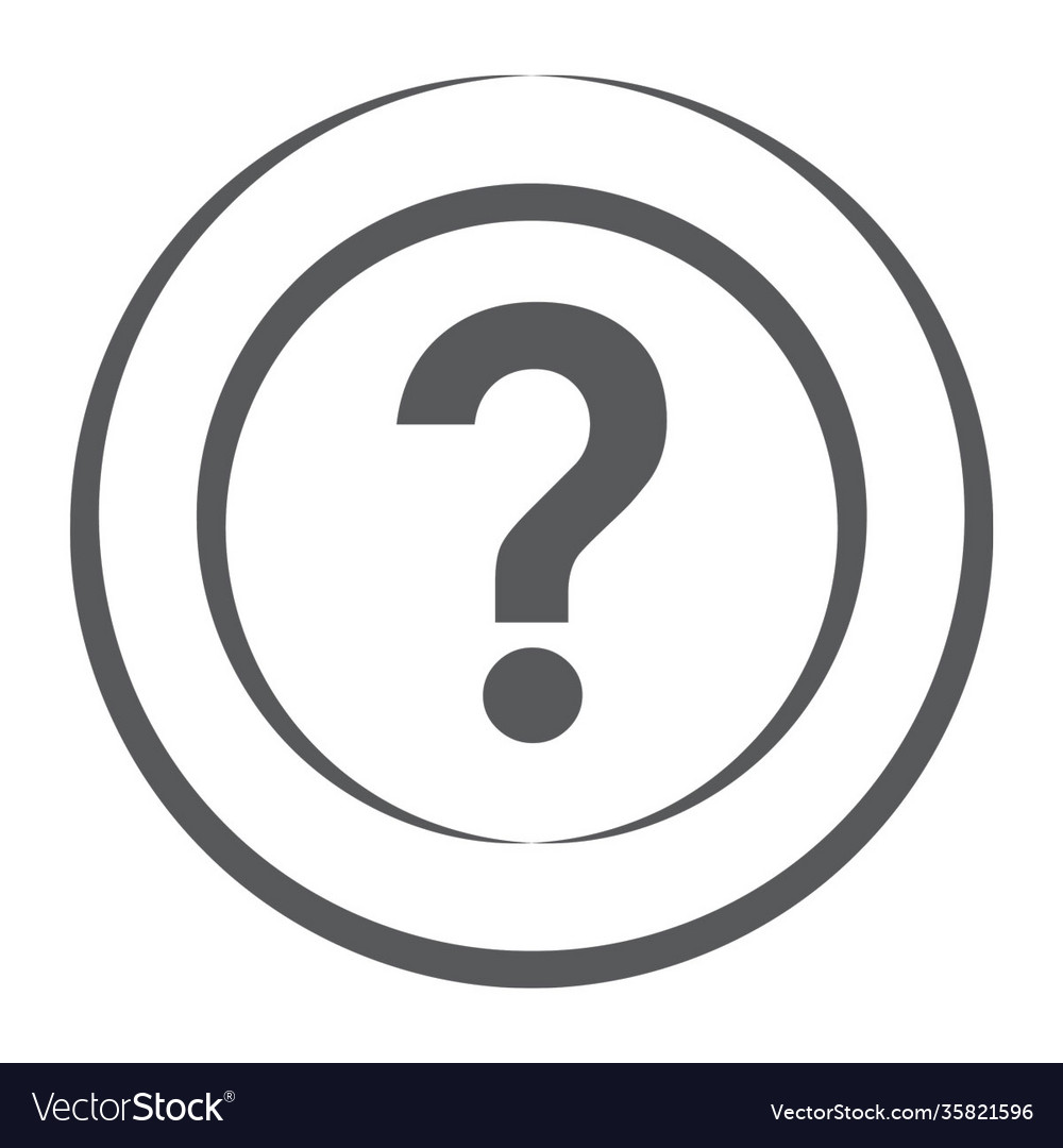 Question mark Royalty Free Vector Image - VectorStock