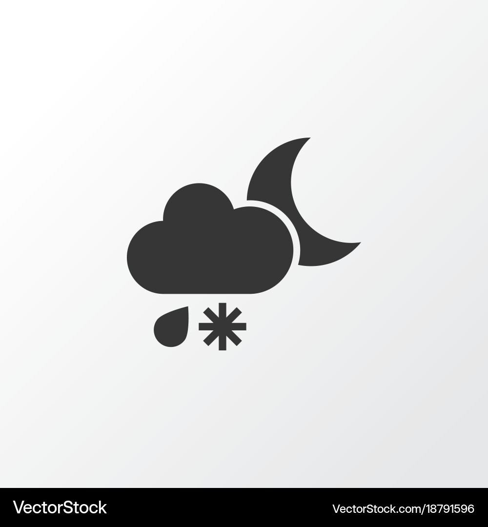 Storm icon symbol premium quality isolated light Vector Image