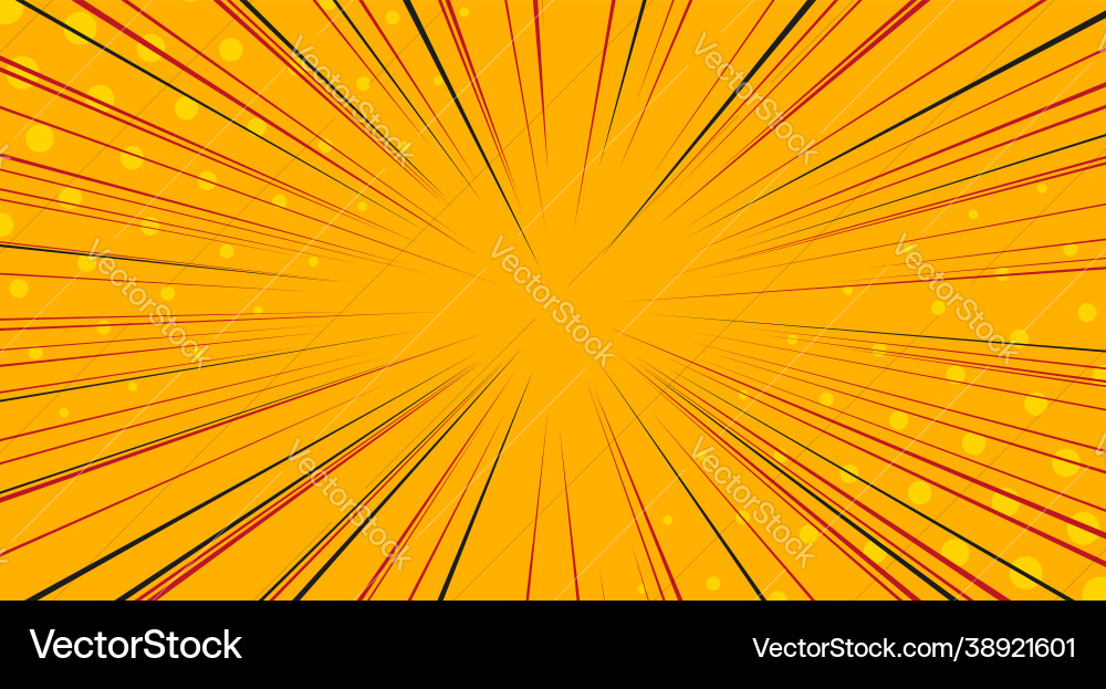 Comic book superhero background flat Royalty Free Vector