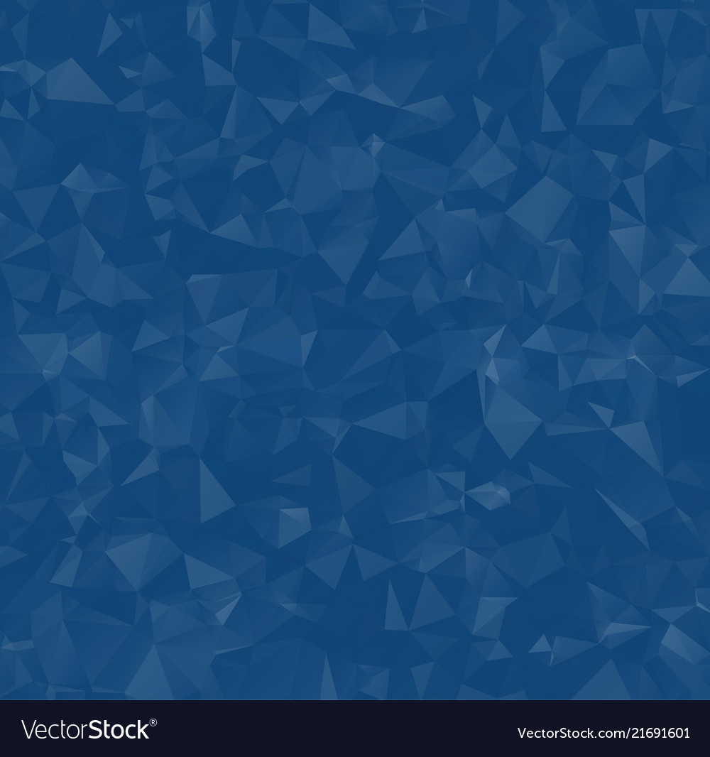 Dark blue pattern triangular template geometric Vector Image
