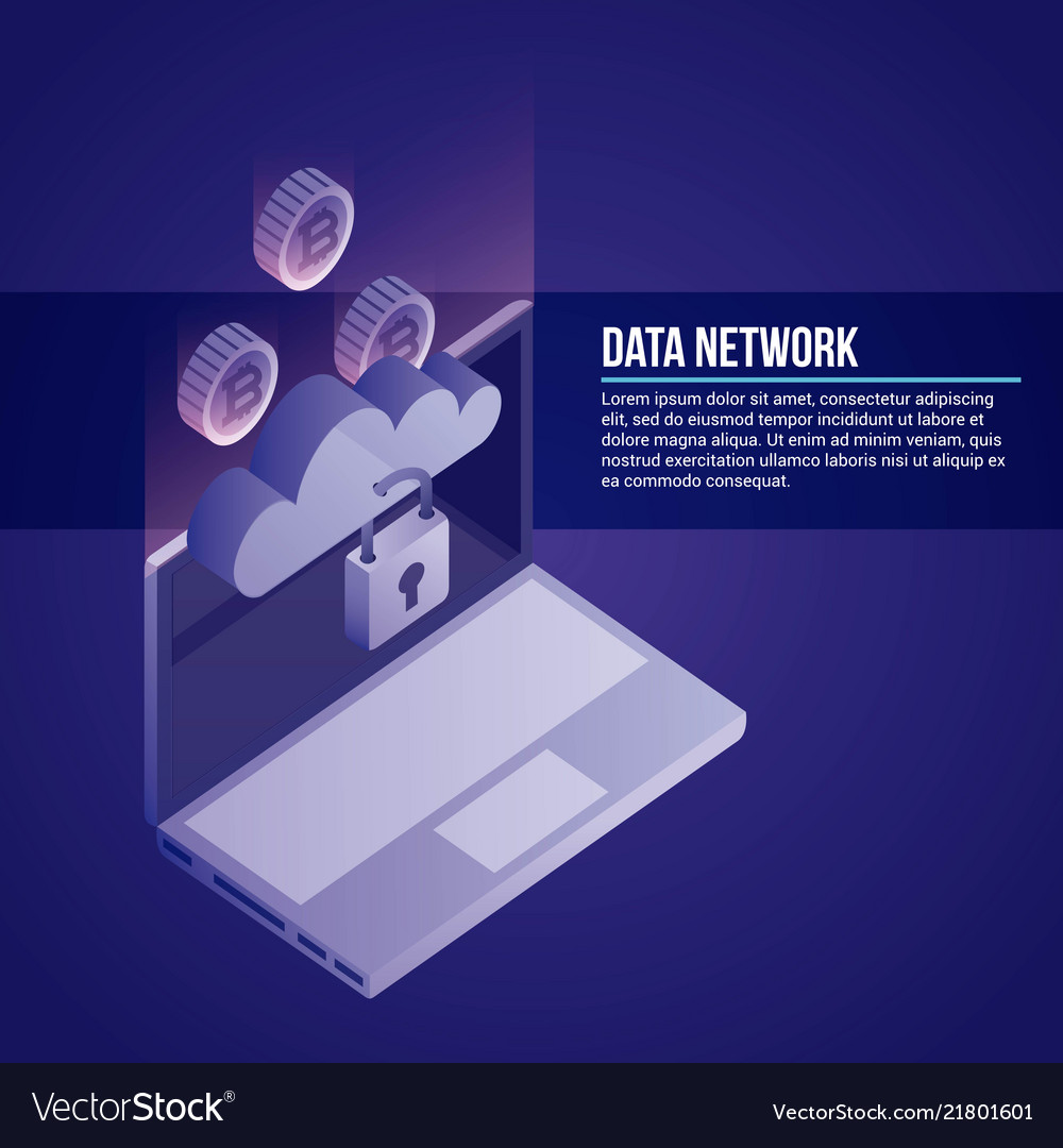 Data network related Royalty Free Vector Image