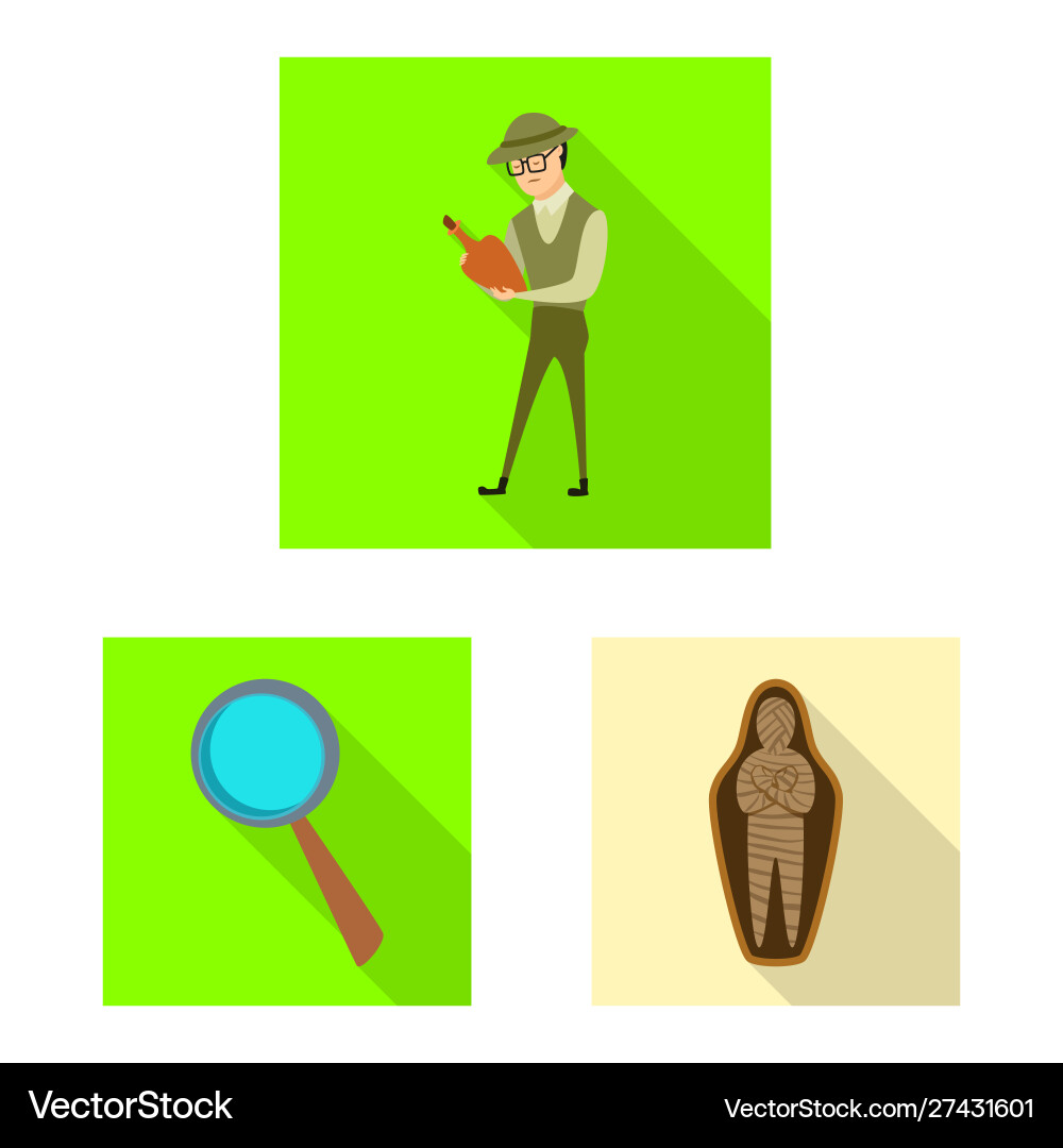 Design story and items icon collection Royalty Free Vector