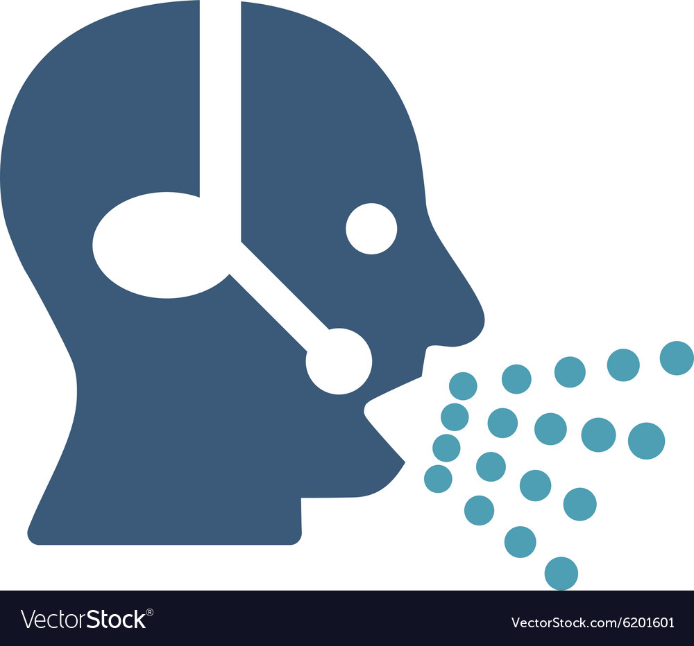 Operator Speech Icon Royalty Free Vector Image