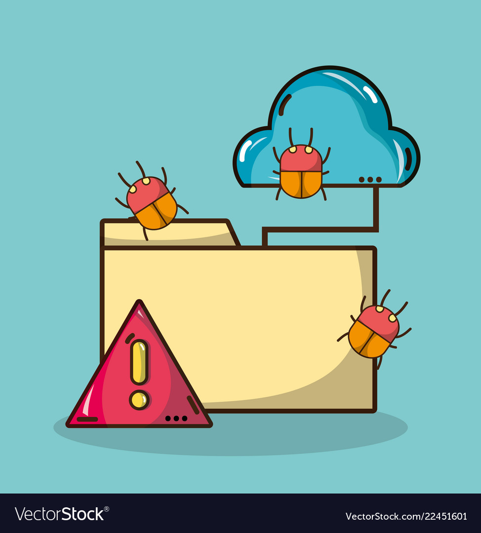 Security system technology Royalty Free Vector Image