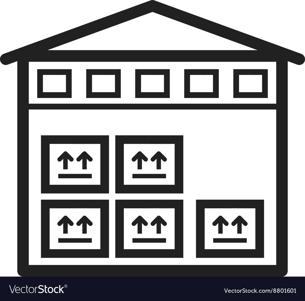 Storage unit Royalty Free Vector Image - VectorStock