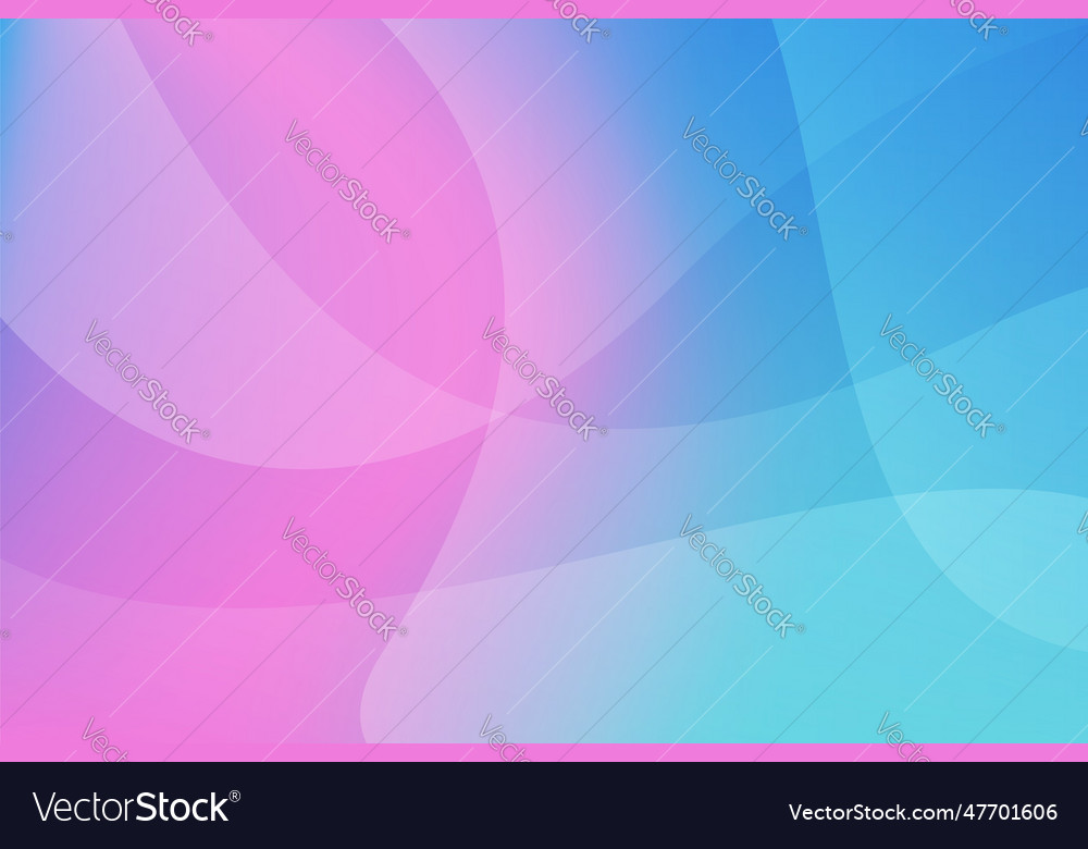 Abstract gradient background with smooth lines Vector Image