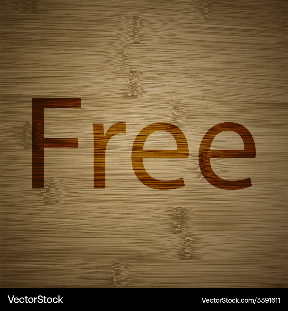 Free icon symbol flat modern web design with long Vector Image