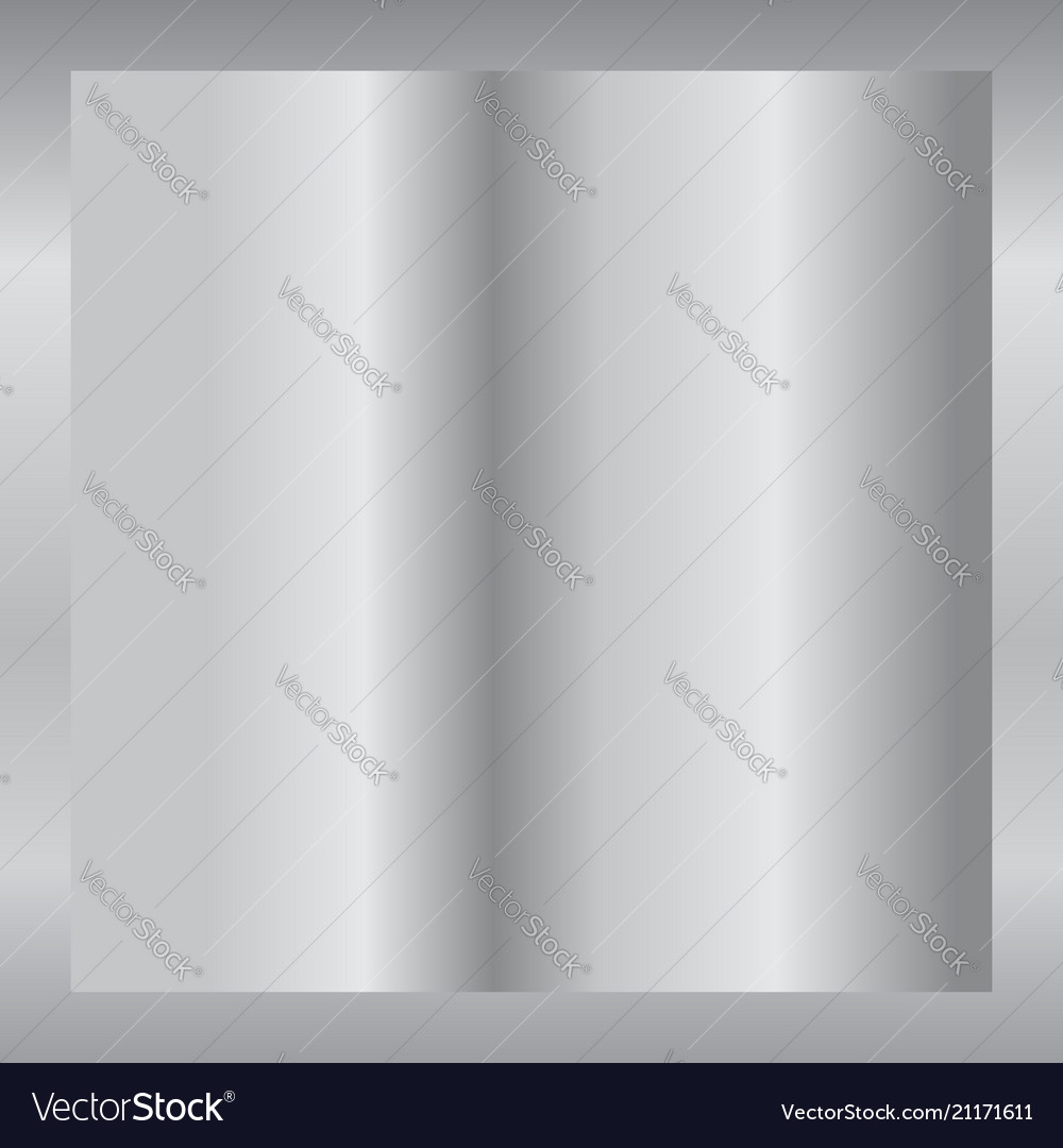 Silver gradient background design texture Vector Image