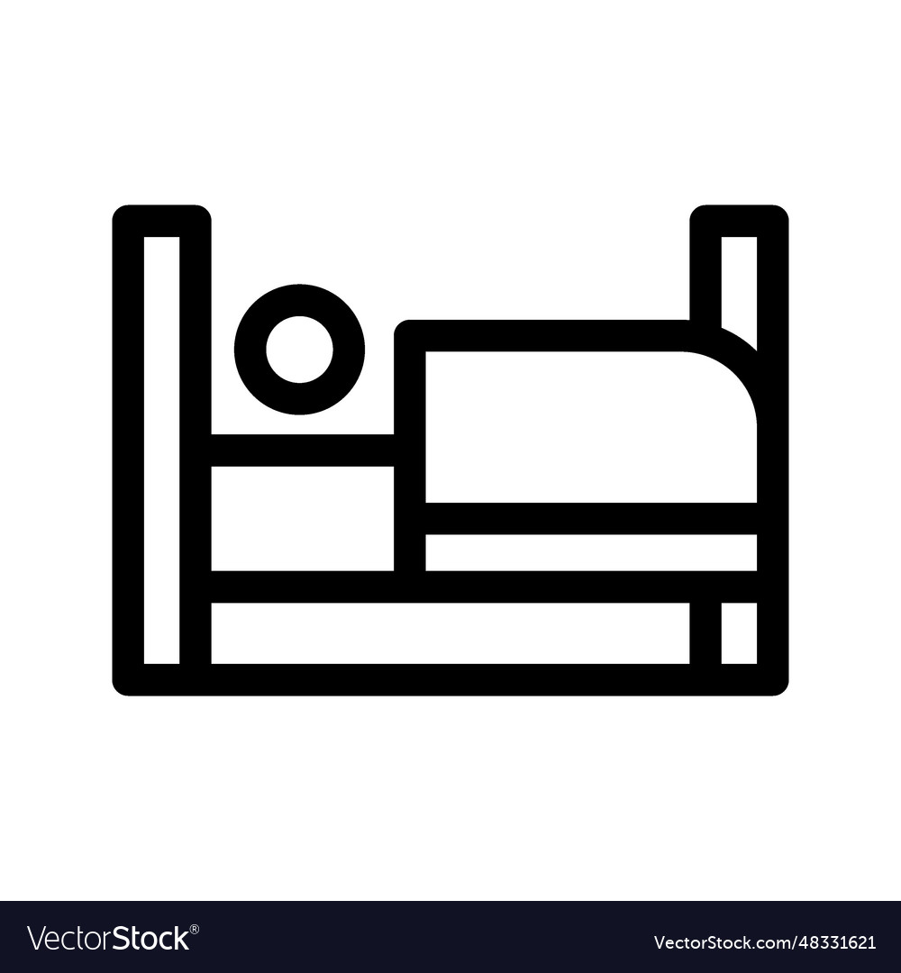 Bedroom icon Royalty Free Vector Image - VectorStock