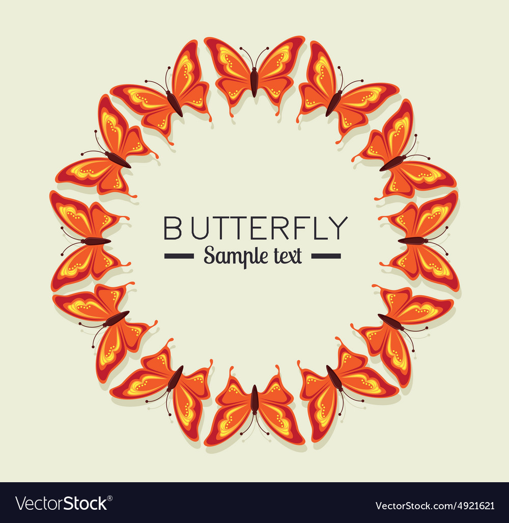 Butterfly design Royalty Free Vector Image - VectorStock