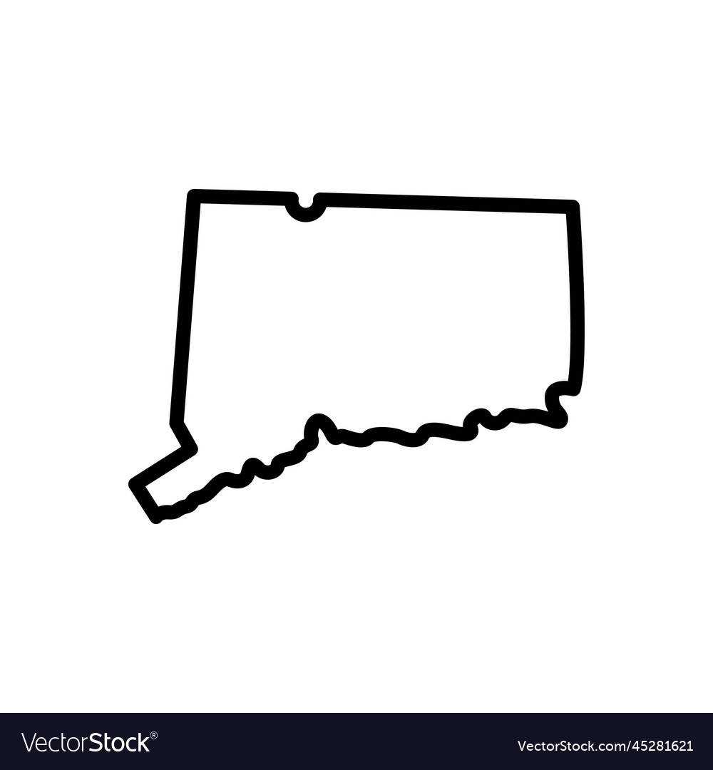 Connecticut Royalty Free Vector Image - VectorStock