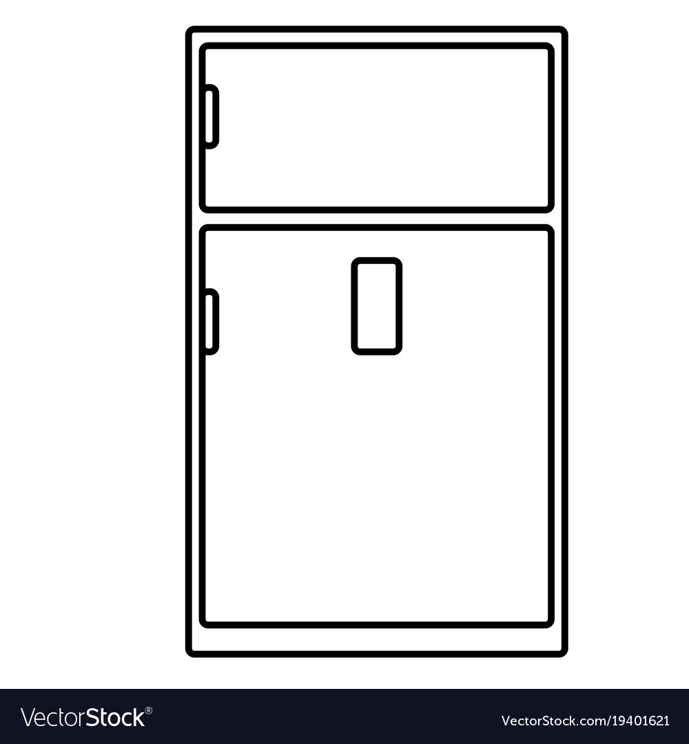 Fridge icon Royalty Free Vector Image - VectorStock