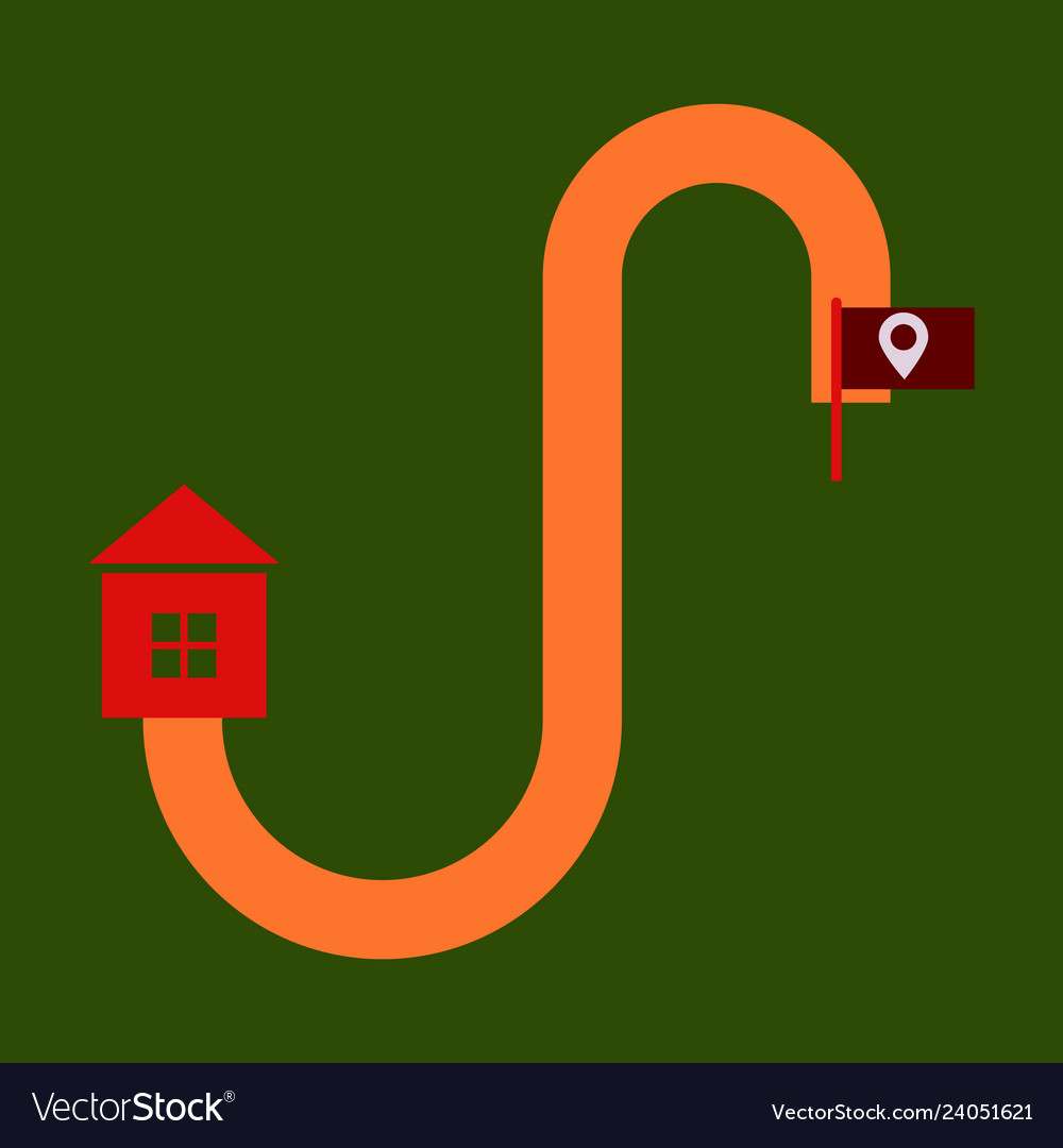 Geo location targeting with gps positioning Vector Image