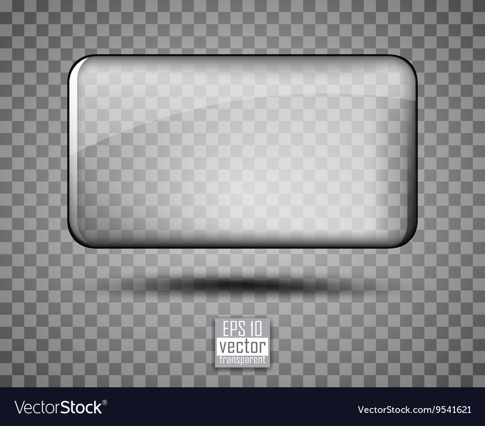 Glass transparent background Royalty Free Vector Image