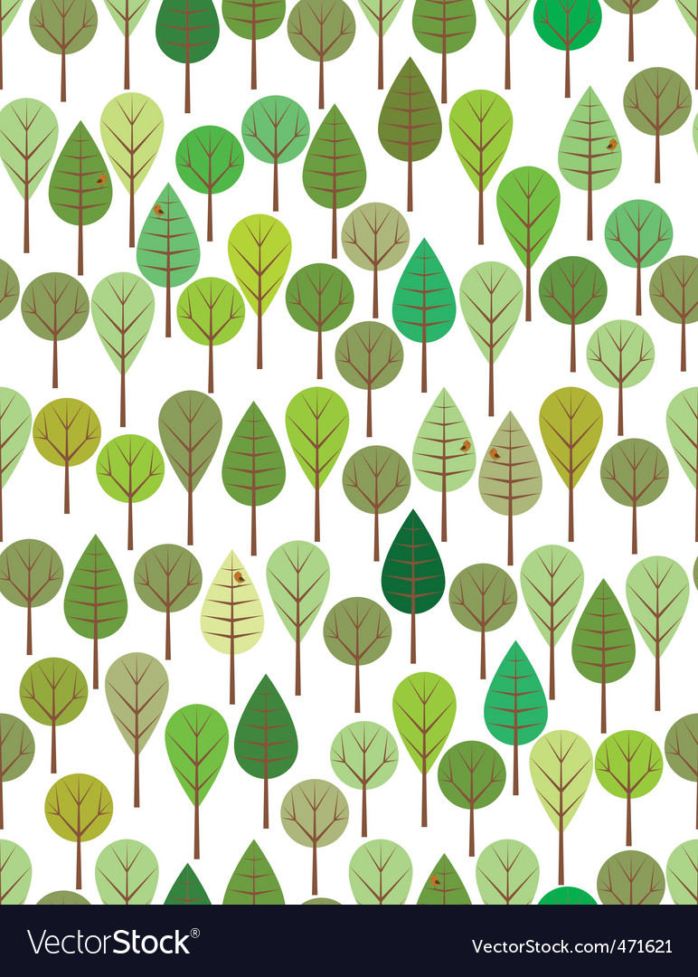 Green woods Royalty Free Vector Image - VectorStock