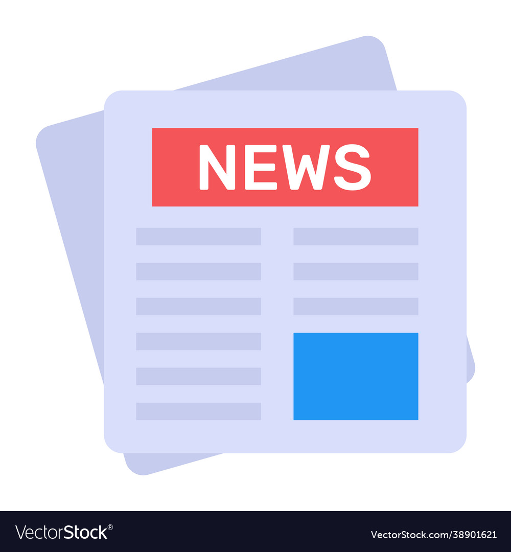 Newspaper Royalty Free Vector Image - VectorStock