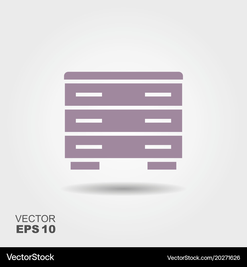 Furniture for nursery icon Royalty Free Vector Image