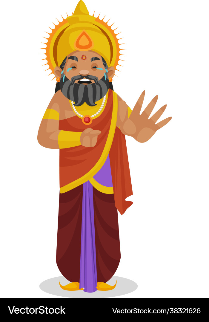 Cartoon Indian King