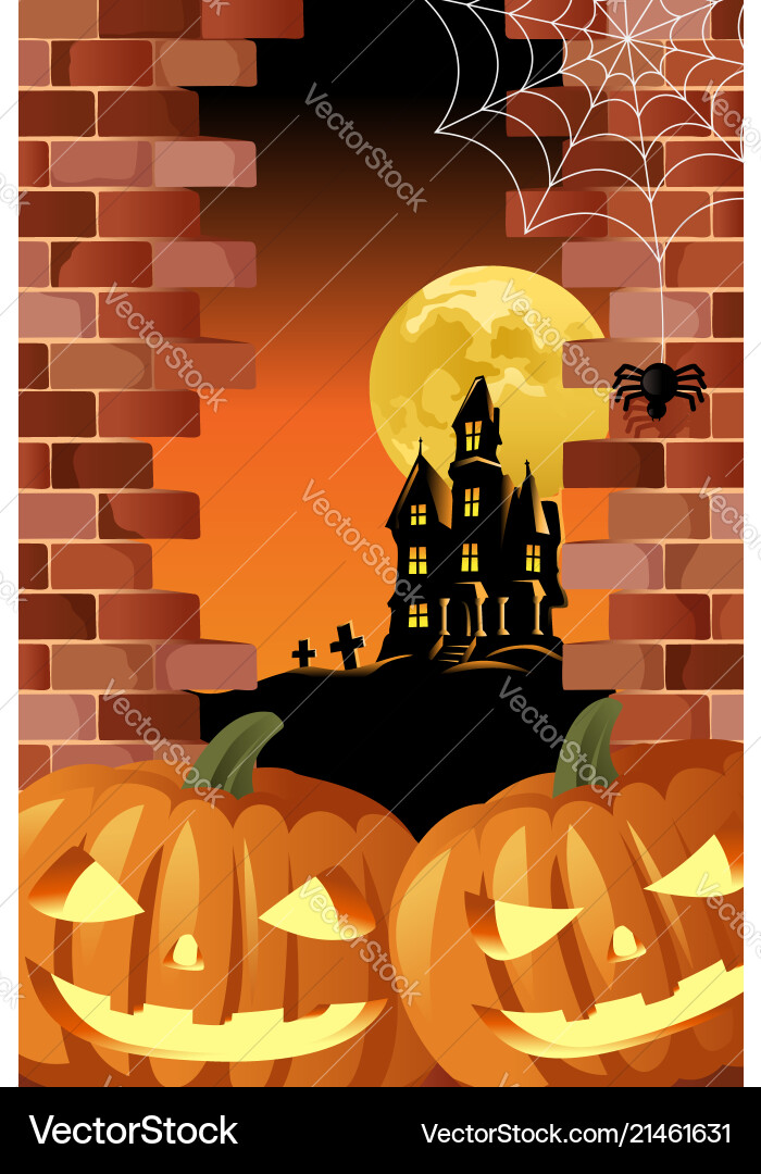 A halloween background design for halloween poster