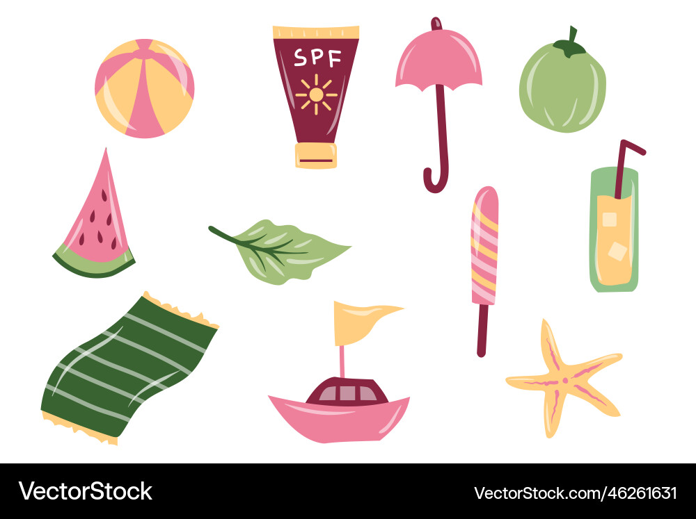Bring some summer fun to your designs with our Vector Image